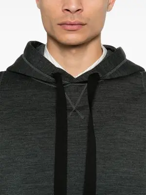 JIL SANDER Mélange Effect Hoodie