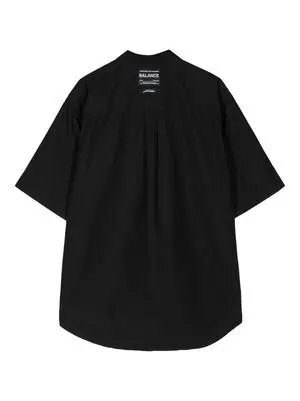 Undercover Logo-appliqué Shirt - Black