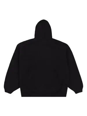 Kenzo X Verdy Intarsia-Knit Hoodie - Black | Editorialist