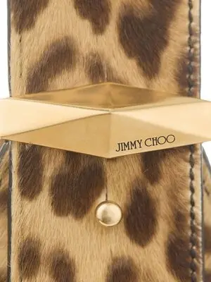 JIMMY CHOO Small Diamond Shoulder Bag - Neutrals