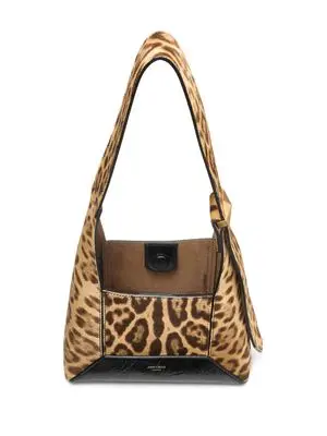 JIMMY CHOO Small Diamond Shoulder Bag - Neutrals
