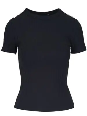 Veronica Beard Draya Top - Black