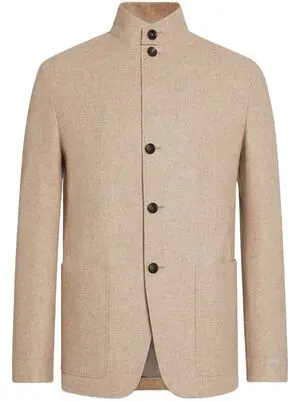 Zegna Oasi Cashmere Il Conte Jacket - Neutrals