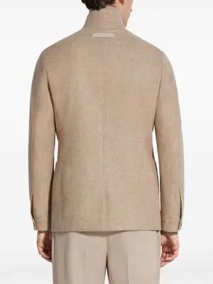 Zegna Oasi Cashmere Il Conte Jacket - Neutrals