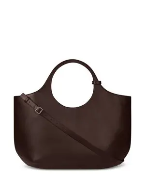 COURREGES Maxi Holy Leather Bag - Black