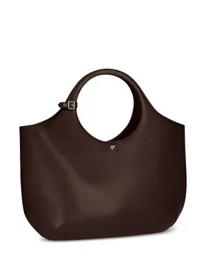 COURREGES Maxi Holy Leather Bag - Black