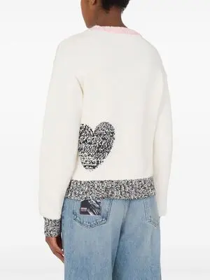 Moschino Peace Intarsia Jumper