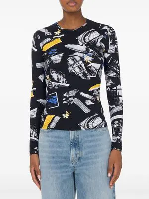 Moschino Graphic-print Top