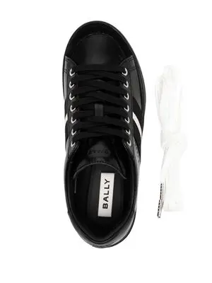 Bally Thiago Low Top Sneakers - Black