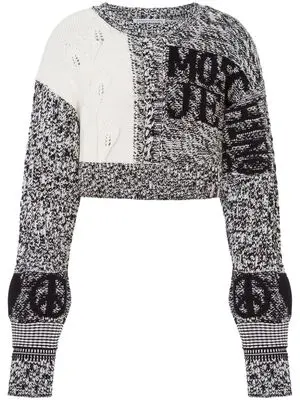 Moschino Cropped Sweaters For Women