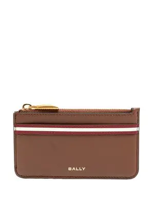 Bally Code Card Holder - Brown