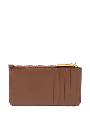 Bally Code Card Holder - Brown