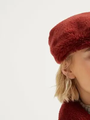 Brunello Cucinelli Shearling Beret