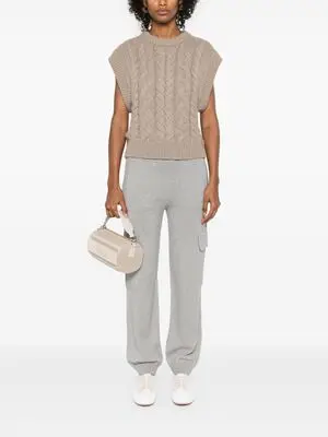 Peserico Fine-knit Track Pants