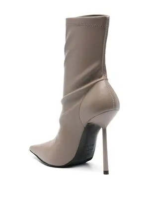 LE SILLA 120mm Bella Ankle Boots - Brown