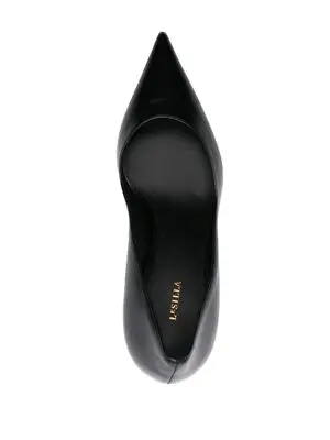 LE SILLA 80mm Bella Pumps - Black