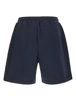 Palm Angels Logo-embroidered Bermuda Shorts