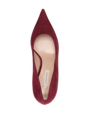 Casadei 85mm Suede Pumps