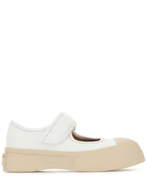 Marni Mary Jane Ballerinas - White