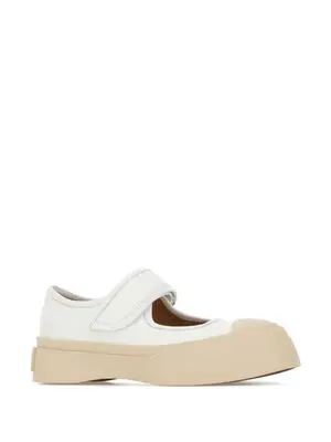 Marni Mary Jane Ballerinas - White