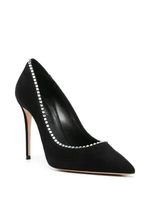 Casadei 100mm Crystal-embellished Pumps
