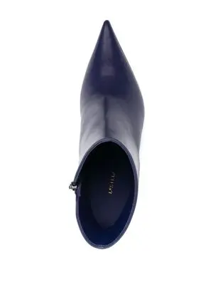 LE SILLA 80mm Bella Ankle Boots - Blue