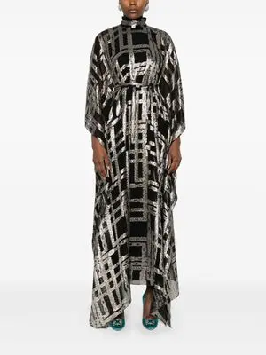 TALLER MARMO Checked Maxi Dress