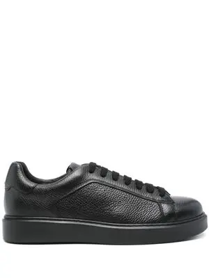DOUCAL'S Grained Leather Sneakers