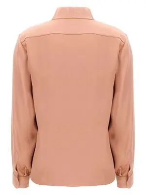 Giorgio Armani Silk Wrap Blouse
