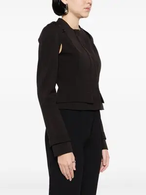 GLORIA COELHO Detachable-sleeve Jacket