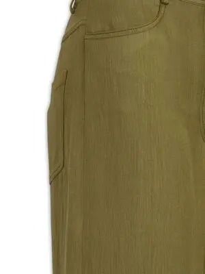 Alberta Ferretti Button-fastening Palazzo Trousers