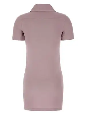 Palm Angels Pique Polo Dress