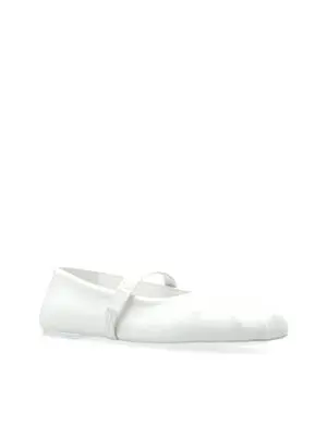 Marni Leather Ballet Flats - White