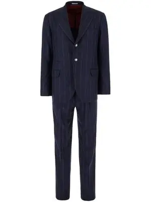 Brunello Cucinelli Striped Suit