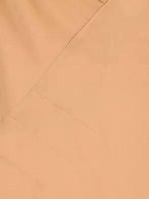 Saint Laurent Cross-back Silk Bodysuit - Neutrals