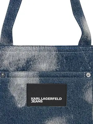 Karl Lagerfeld Bleached Tote Bag