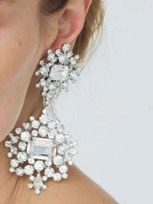 JENNIFER BEHR Angelica Crystal Earrings
