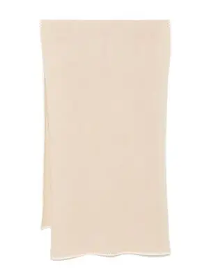 TOTÊME Whipstitch-trim Scarf - Neutrals