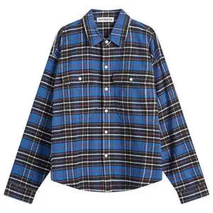 COLE BUXTON Aw24 Flannel Check Shirt