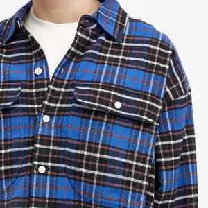 COLE BUXTON Aw24 Flannel Check Shirt