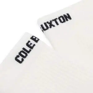 COLE BUXTON Cb Sports Socks 2 Pack - White