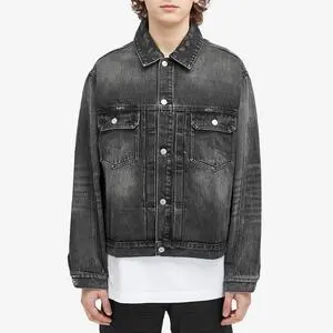 COLE BUXTON Type Ii Denim Jacket - Black