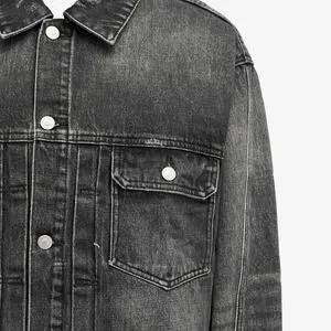 COLE BUXTON Type Ii Denim Jacket - Black