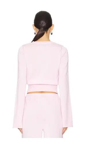SNDYS. Button Up August Top - Pink