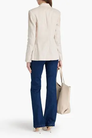 Derek Lam 10 Crosby Mateo Linen-blend Twill Blazer