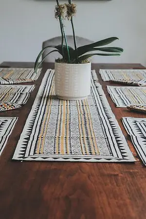 BE DEVA Table Set In Geometric