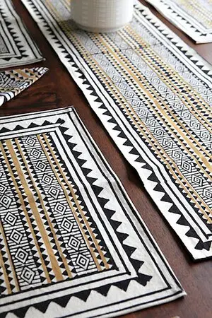 BE DEVA Table Set In Geometric
