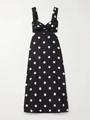 knee length dresses for ladies Zimmermann Crush Picnic Midi Dress