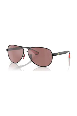 Ray-ban Scuderia Ferrari Collection Sunglasses - Silver