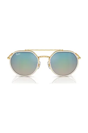 Ray-ban Irregular Frame Sunglasses - Blue